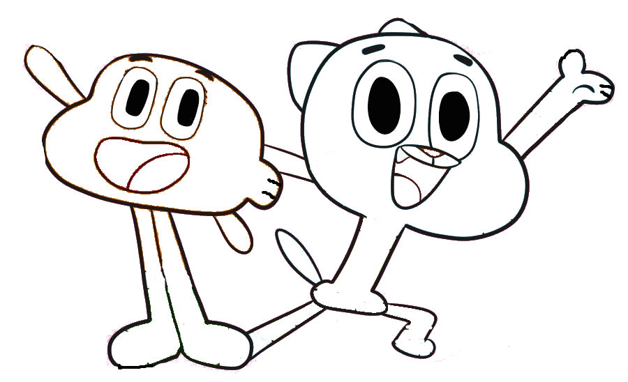 My first Gumball and Darwin Base by Dj-Edi on DeviantArt