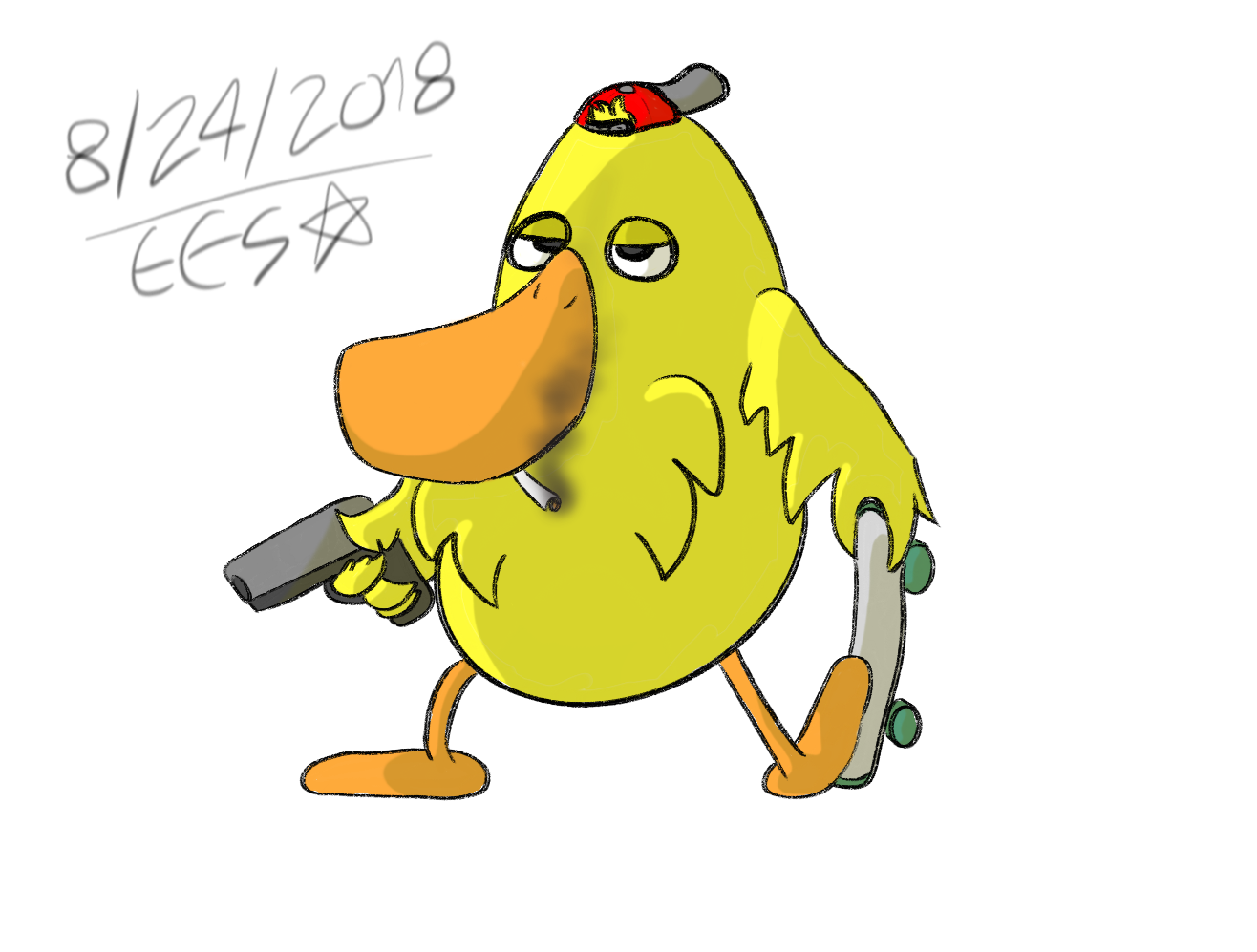 Gangsta Duck by EyeElevenStar on DeviantArt
