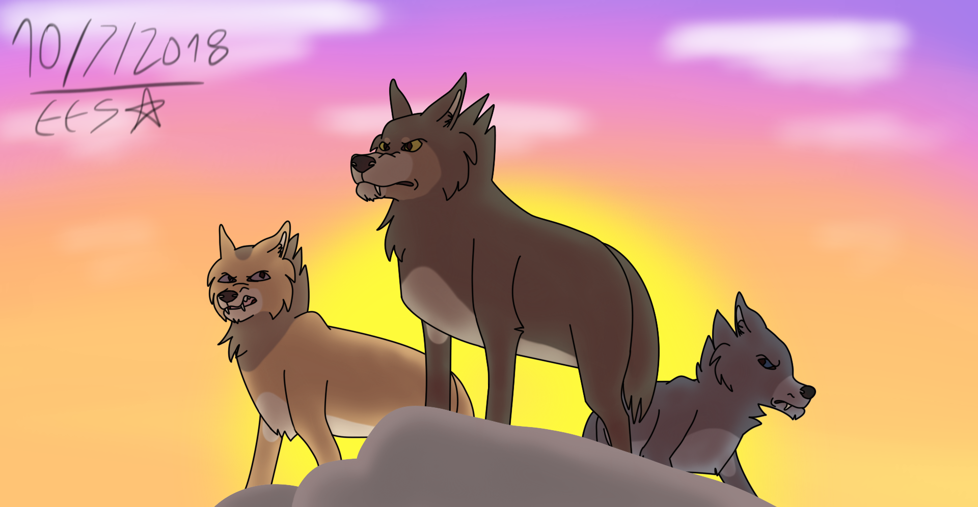WolfQuest (fanart, speedpaint) by EyeElevenStar on DeviantArt