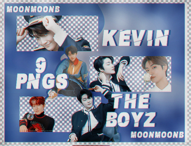 PNG PACK - KEVIN | THE BOYZ #04 by moonmoonb by moonmoonb on DeviantArt