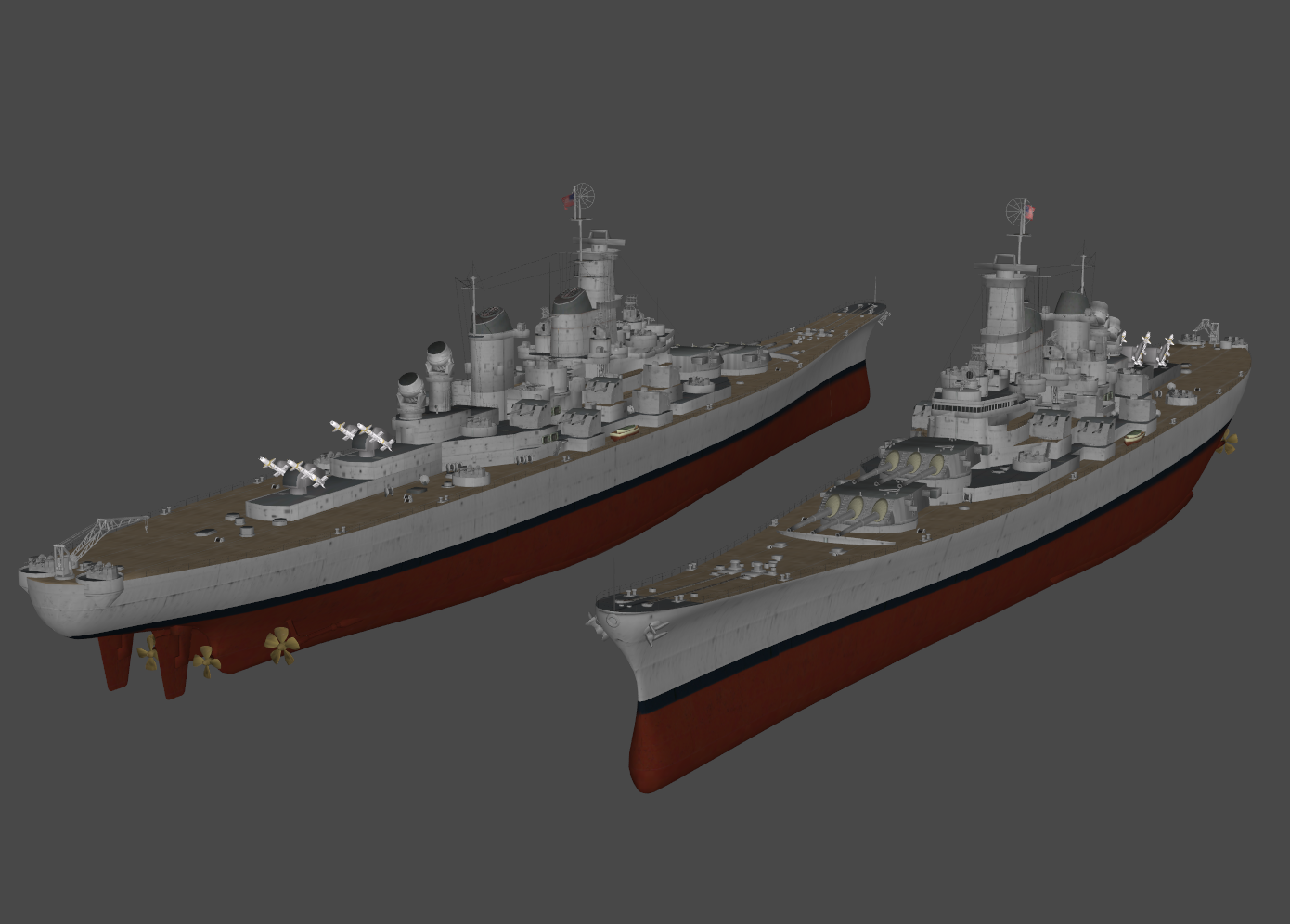 USN - USS Kentucky BBG-1 mod v1 (REM) by DigitalExplorations on DeviantArt