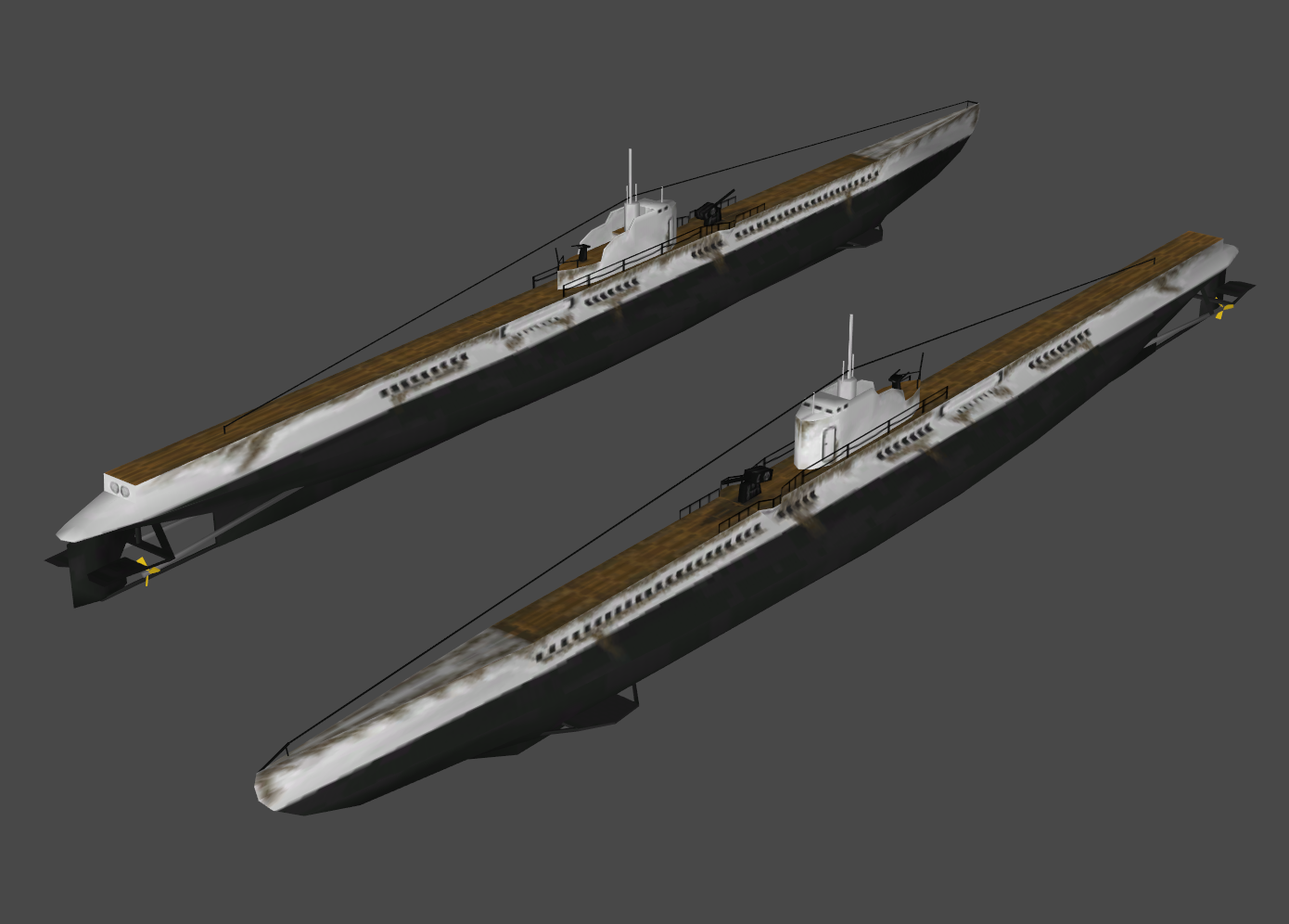 FMN - Redoubtable class submarine (CivIV) by DigitalExplorations on ...