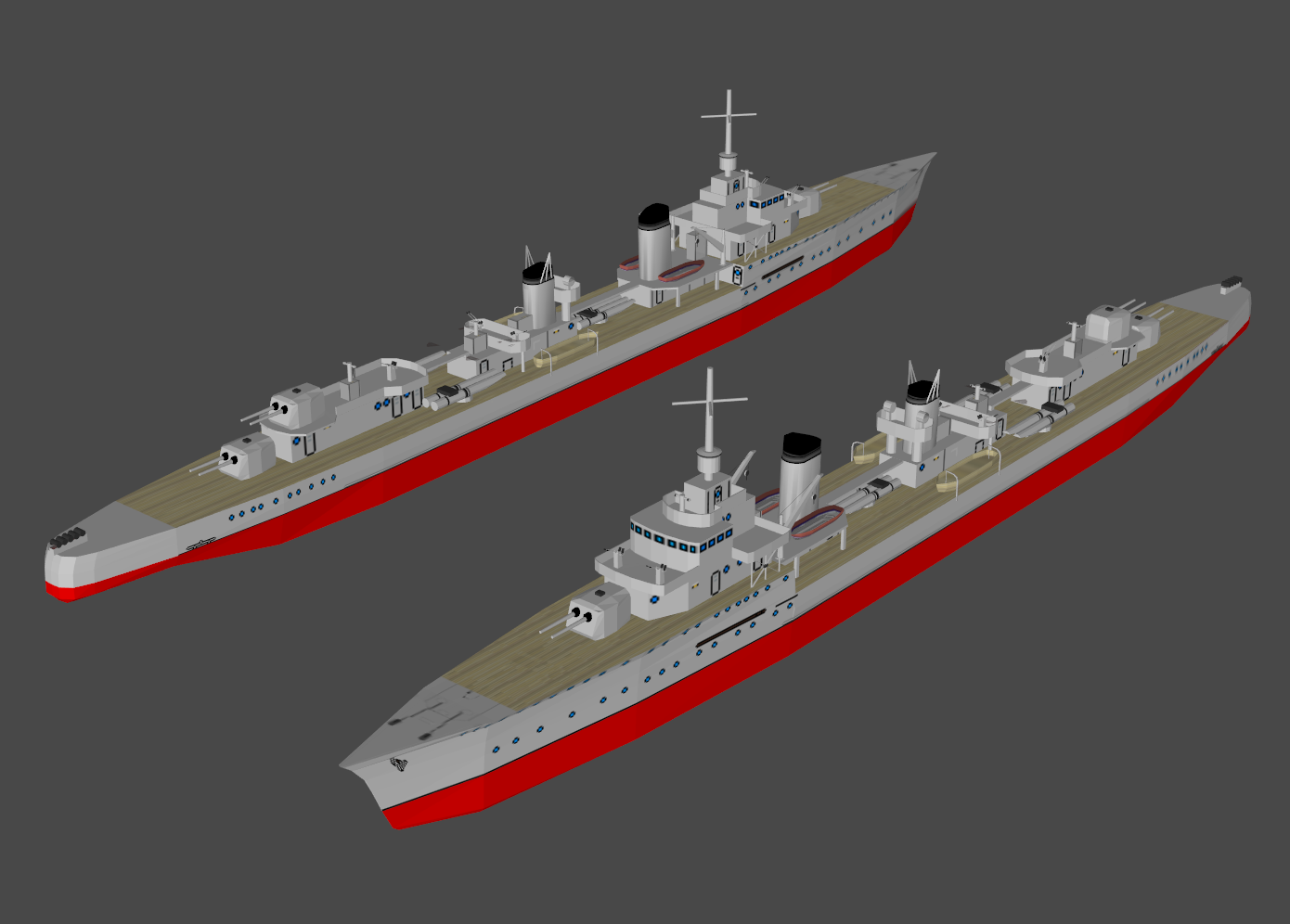 FMN - Le Hardi class destroyer (CFS2) by DigitalExplorations on DeviantArt