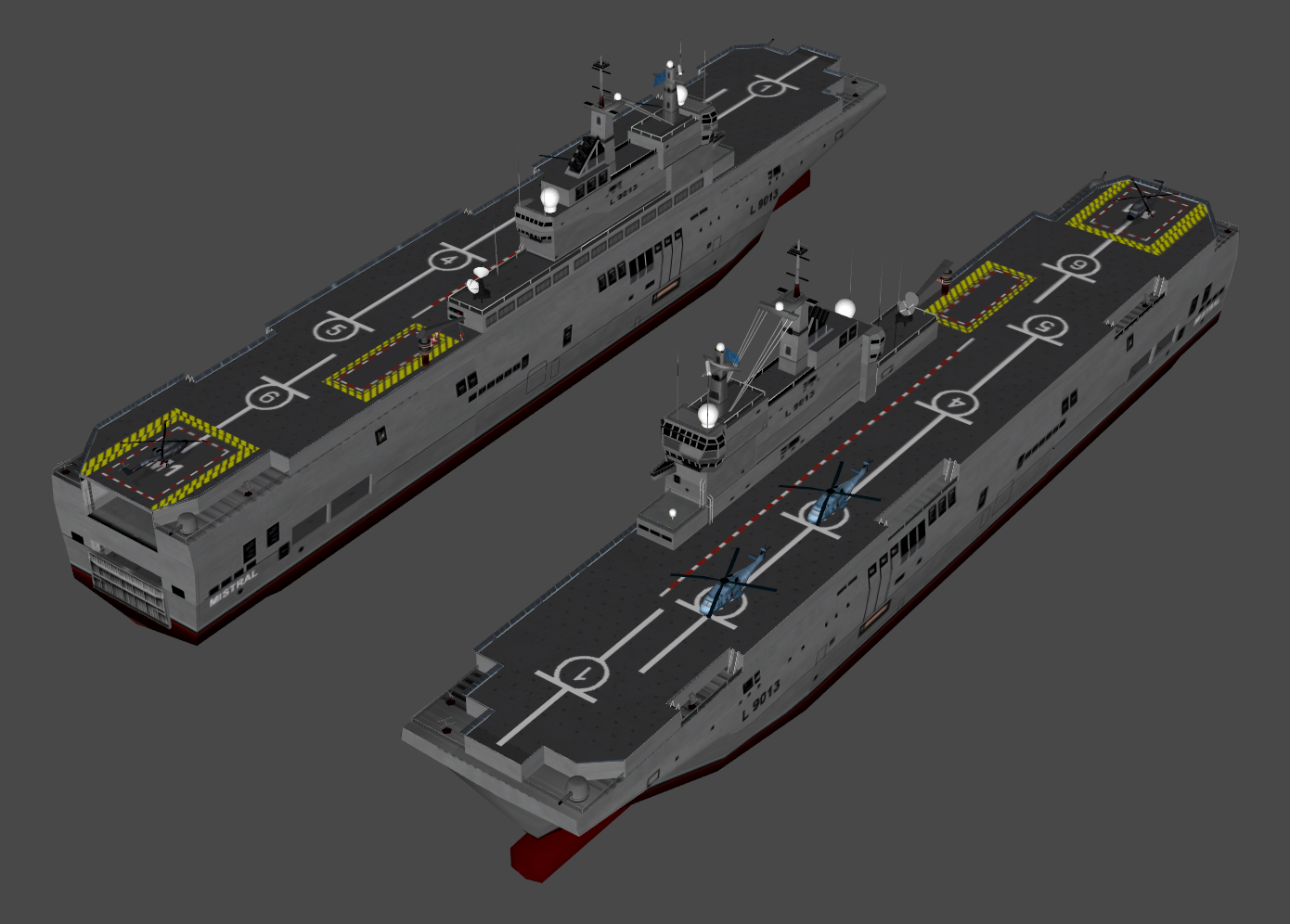 FMN - Mistral class amphibous assault ship (CFS2) by ...