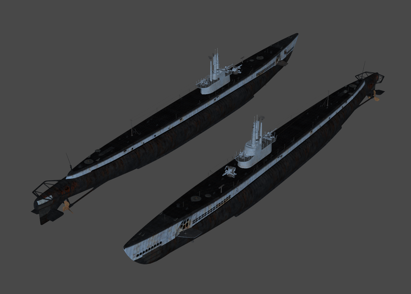 USN - Balao class submarine (SH4) by DigitalExplorations on DeviantArt