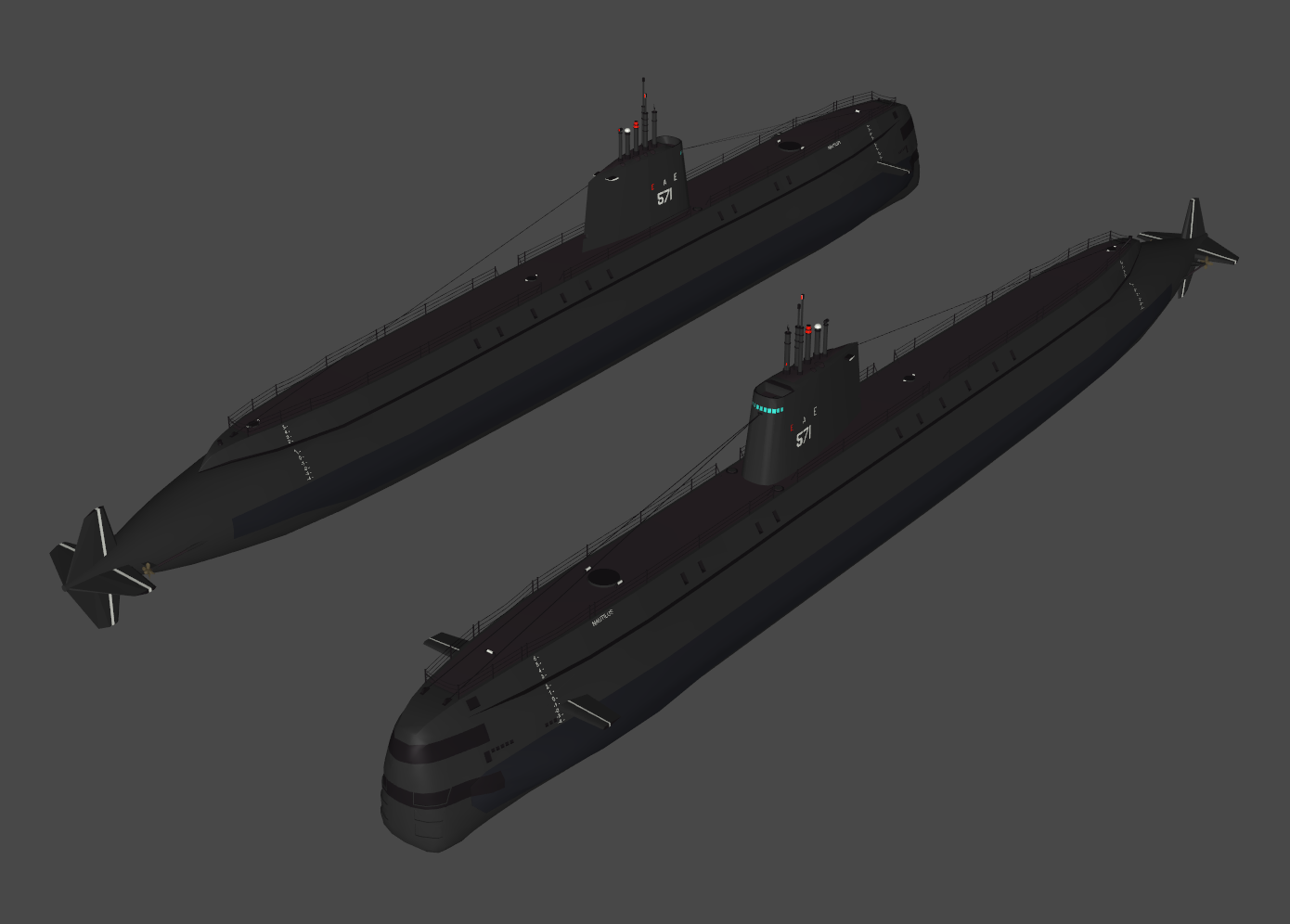 USN - USS Nautilus (SSN-571) - first SSN (CFS2) by DigitalExplorations ...