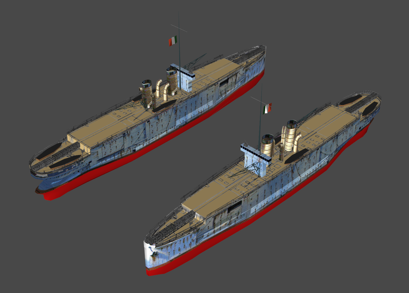 RNI - Giuseppe Miraglia seaplane carrier (CFS2) by DigitalExplorations ...