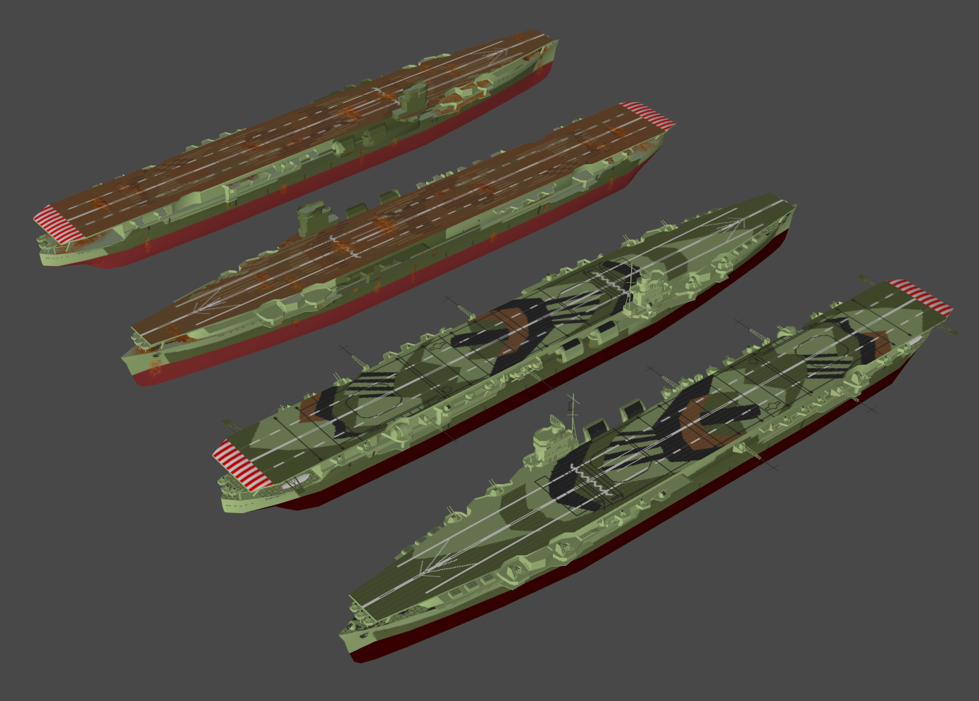 IJN - Unryu class aircraft carrier (CFS2) by DigitalExplorations on ...