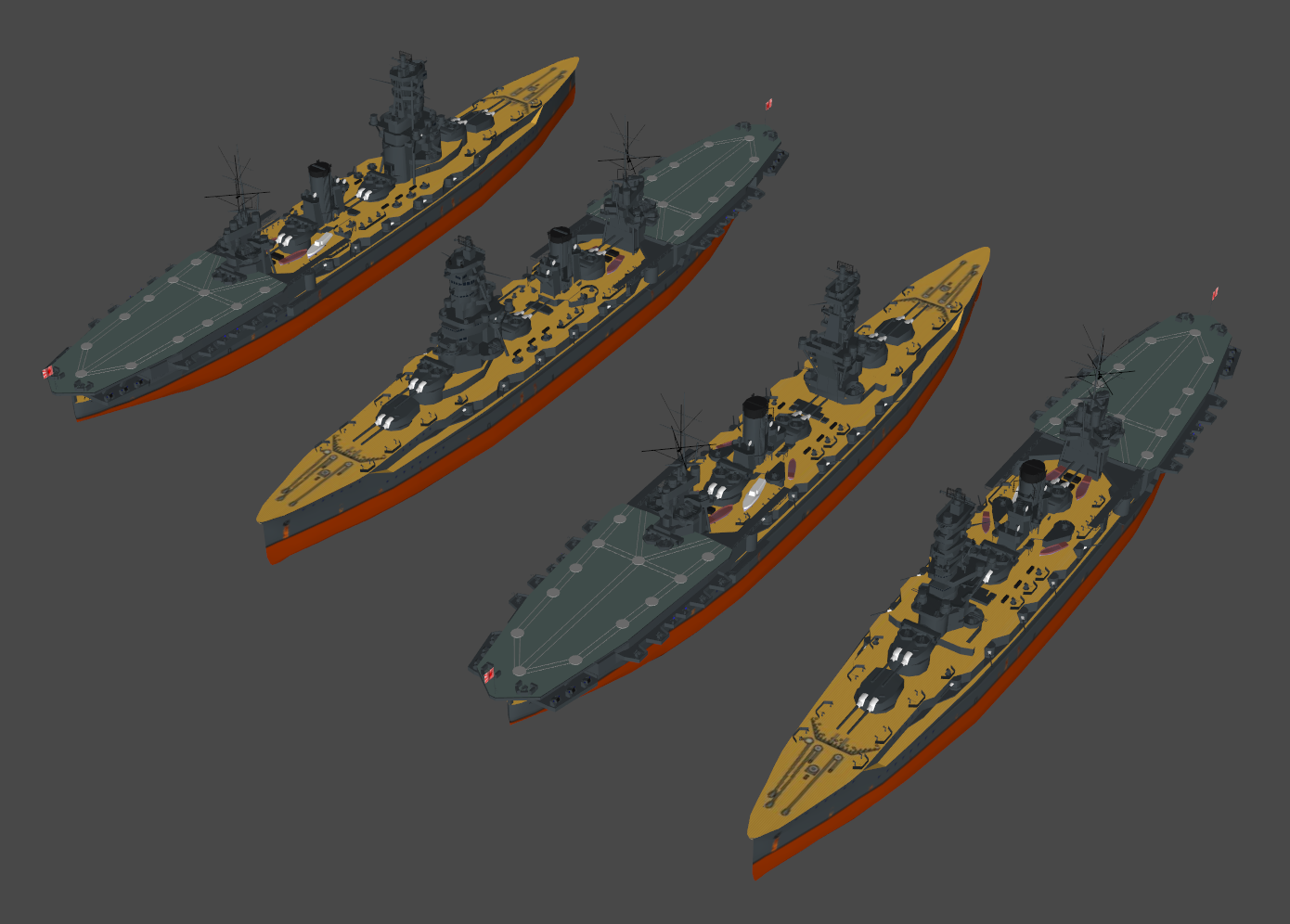 IJN - Fuso class BBV - never built (CFS2 REM mod) by ...