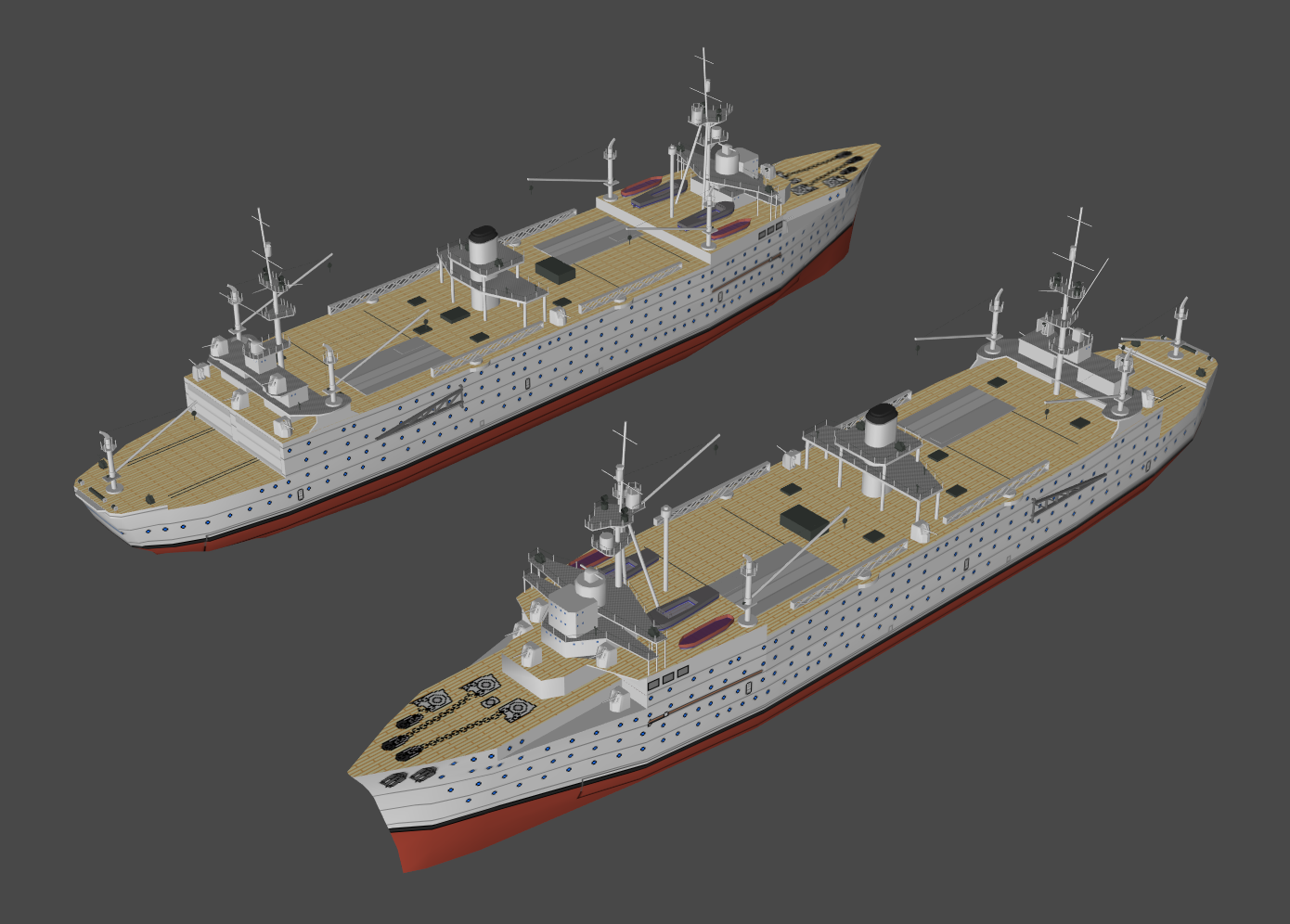 FMN - Commandant Teste seaplane carrier (CFS2) by DigitalExplorations ...