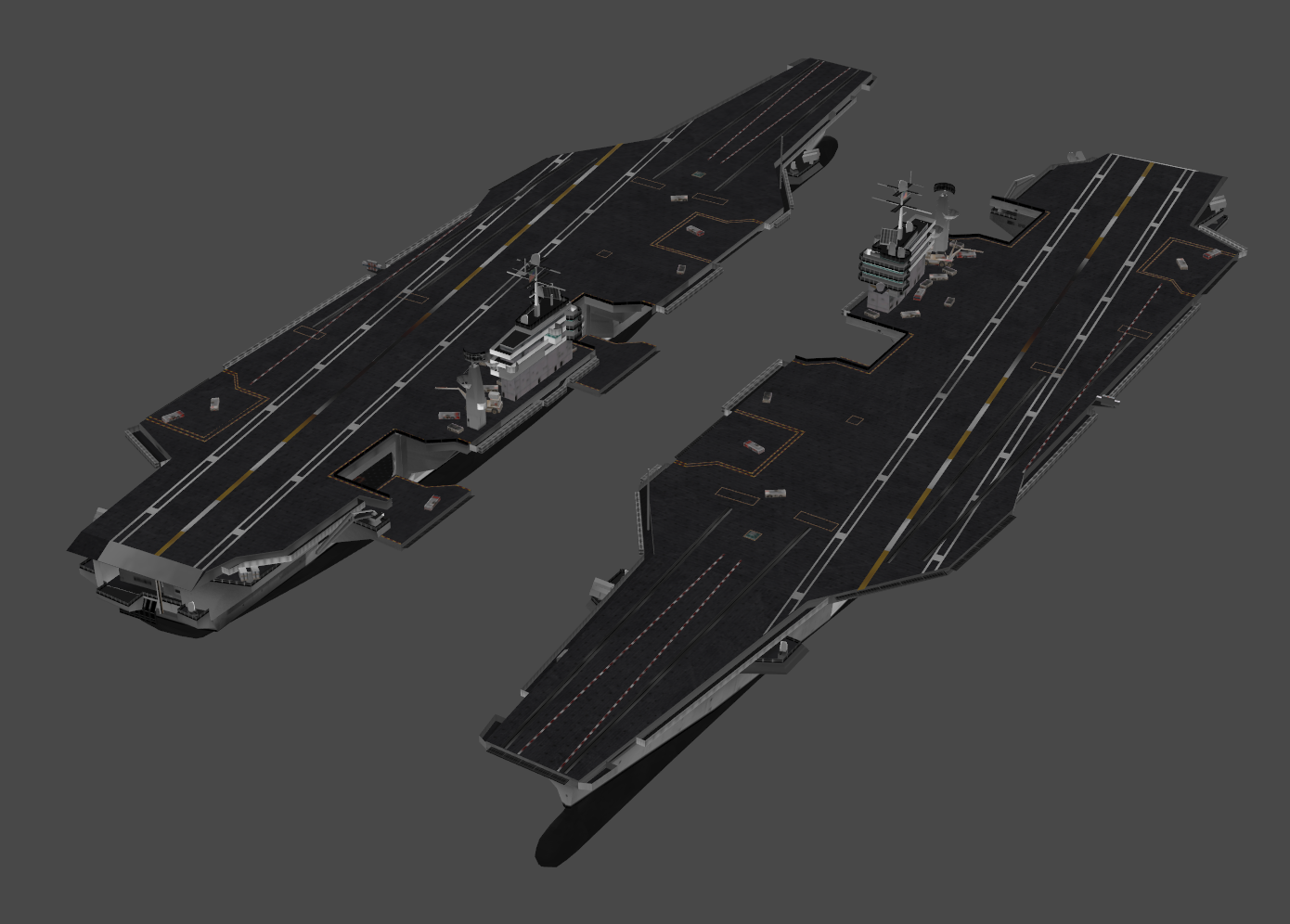 USN - Nimitz class aircraft carrier (CFS2) by DigitalExplorations on ...