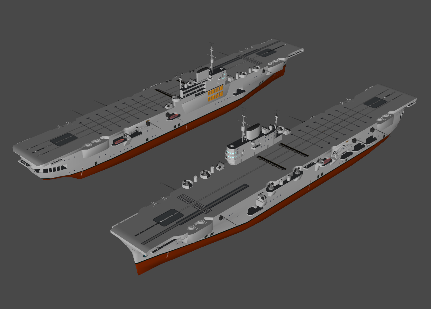 BRN - Implacable class aircraft carrier (CFS2) by DigitalExplorations ...