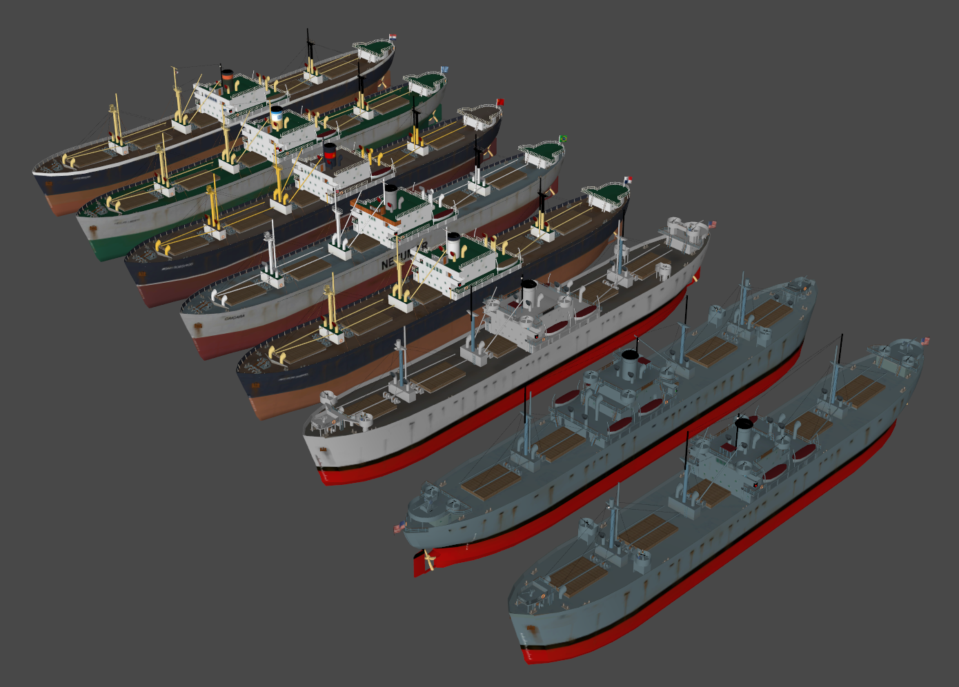 MARCOM/MARAD EC2-S-C1 Liberty ship (FSX) by DigitalExplorations on ...