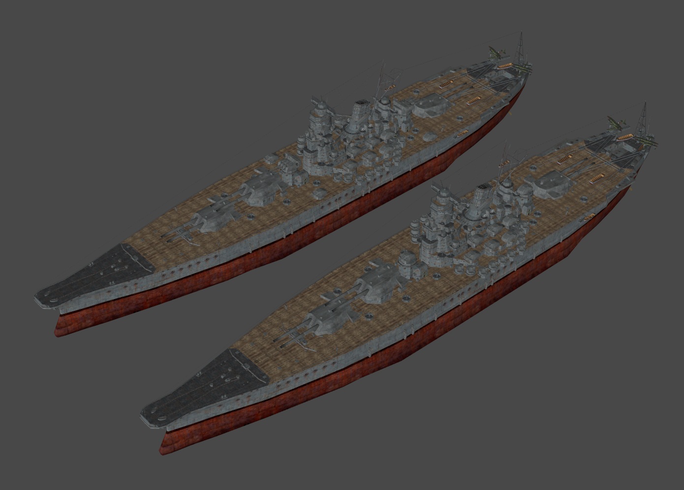 IJN - Yamato BB - Super Yamato upgrade (SH4 REM) by DigitalExplorations ...
