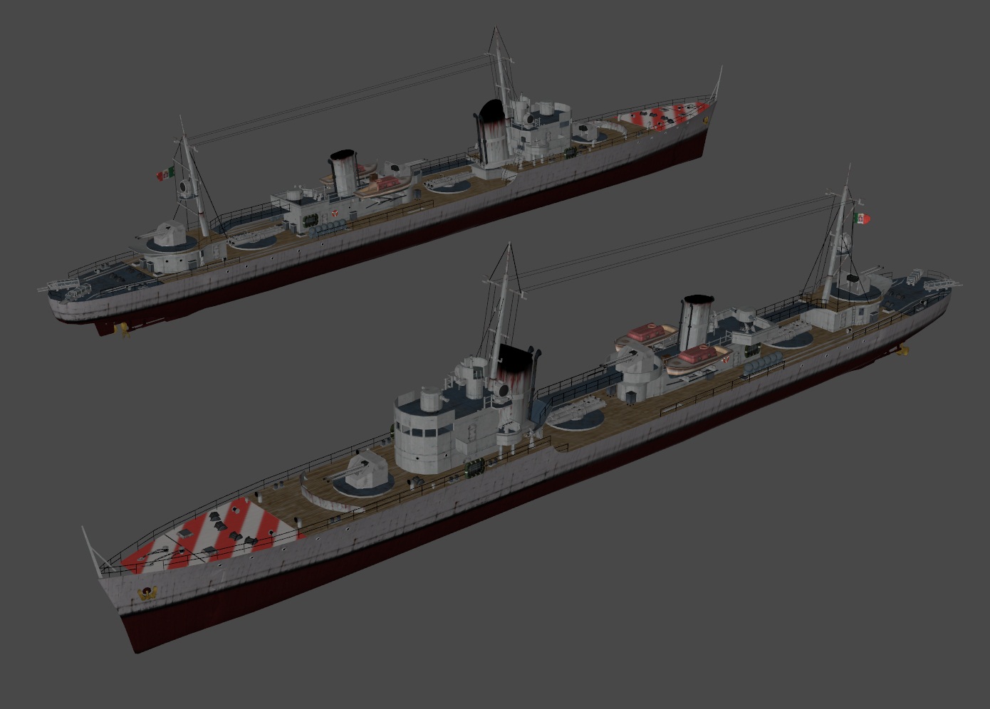 Navigatori class destroyer (SH5 REM R-class mod) by DigitalExplorations ...