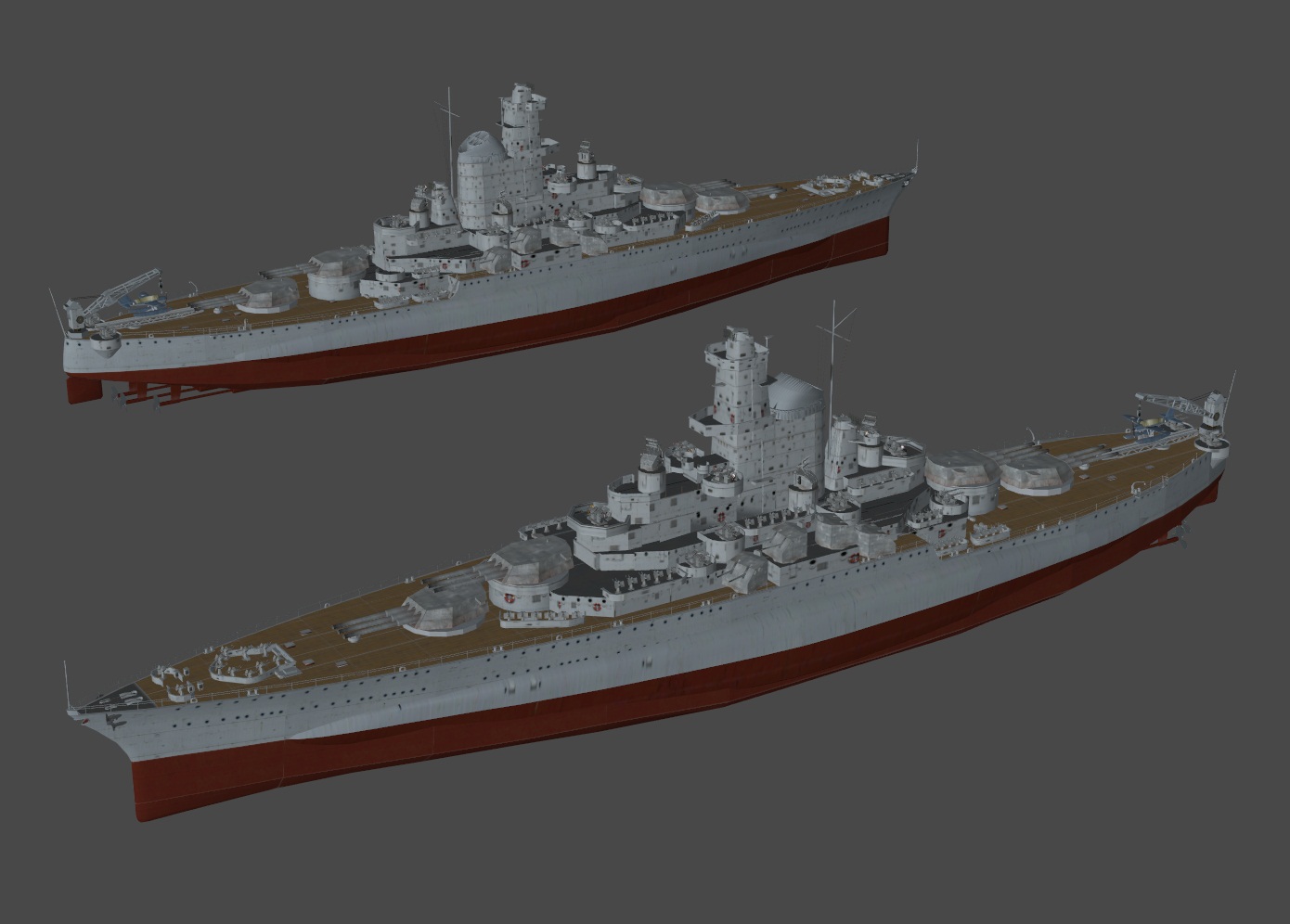 Tennessee class battleship 1942 rebuild (karle94) by DigitalExplorations on DeviantArt