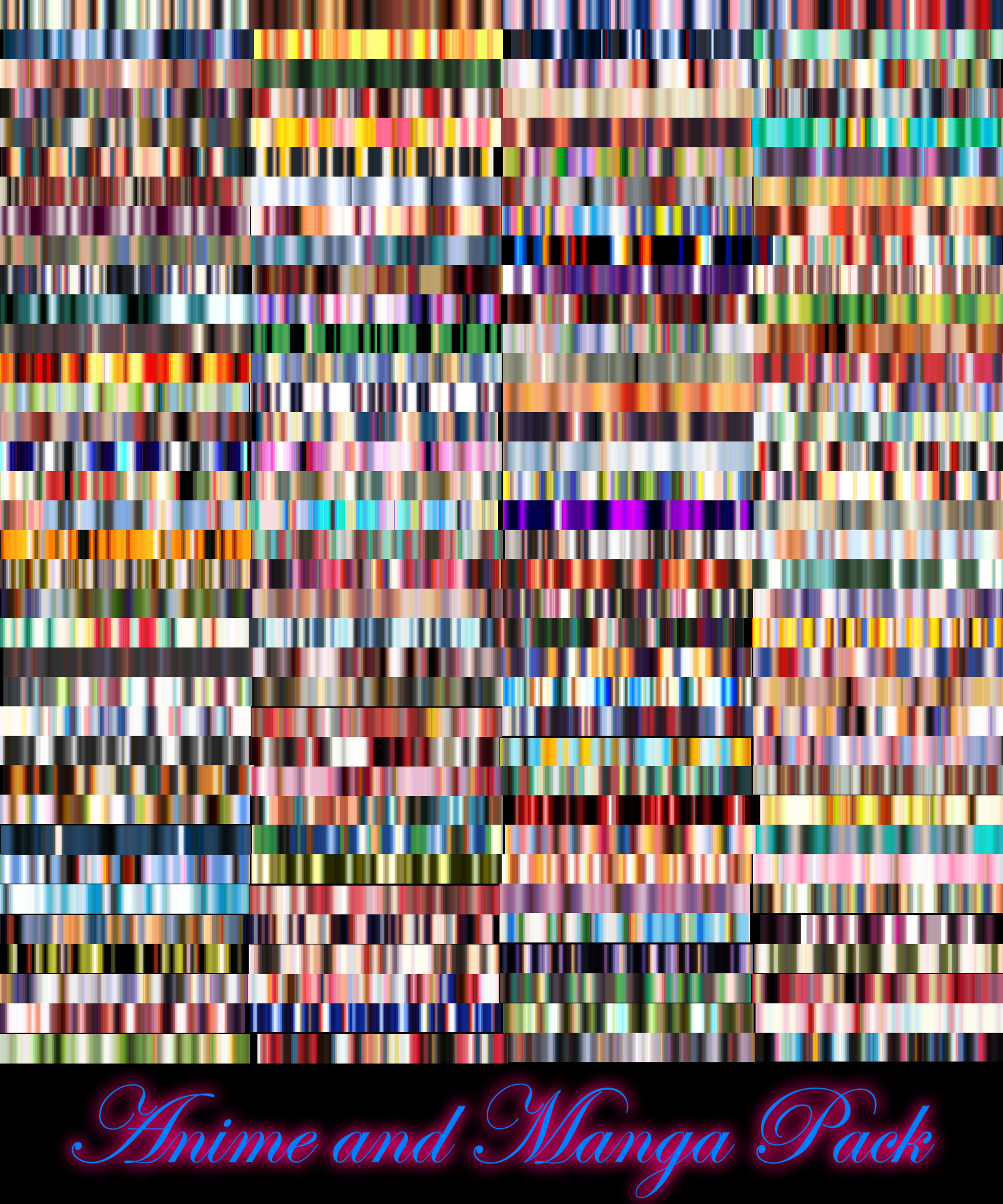 Anime and Manga Gradient Pack by Leichenengel on DeviantArt