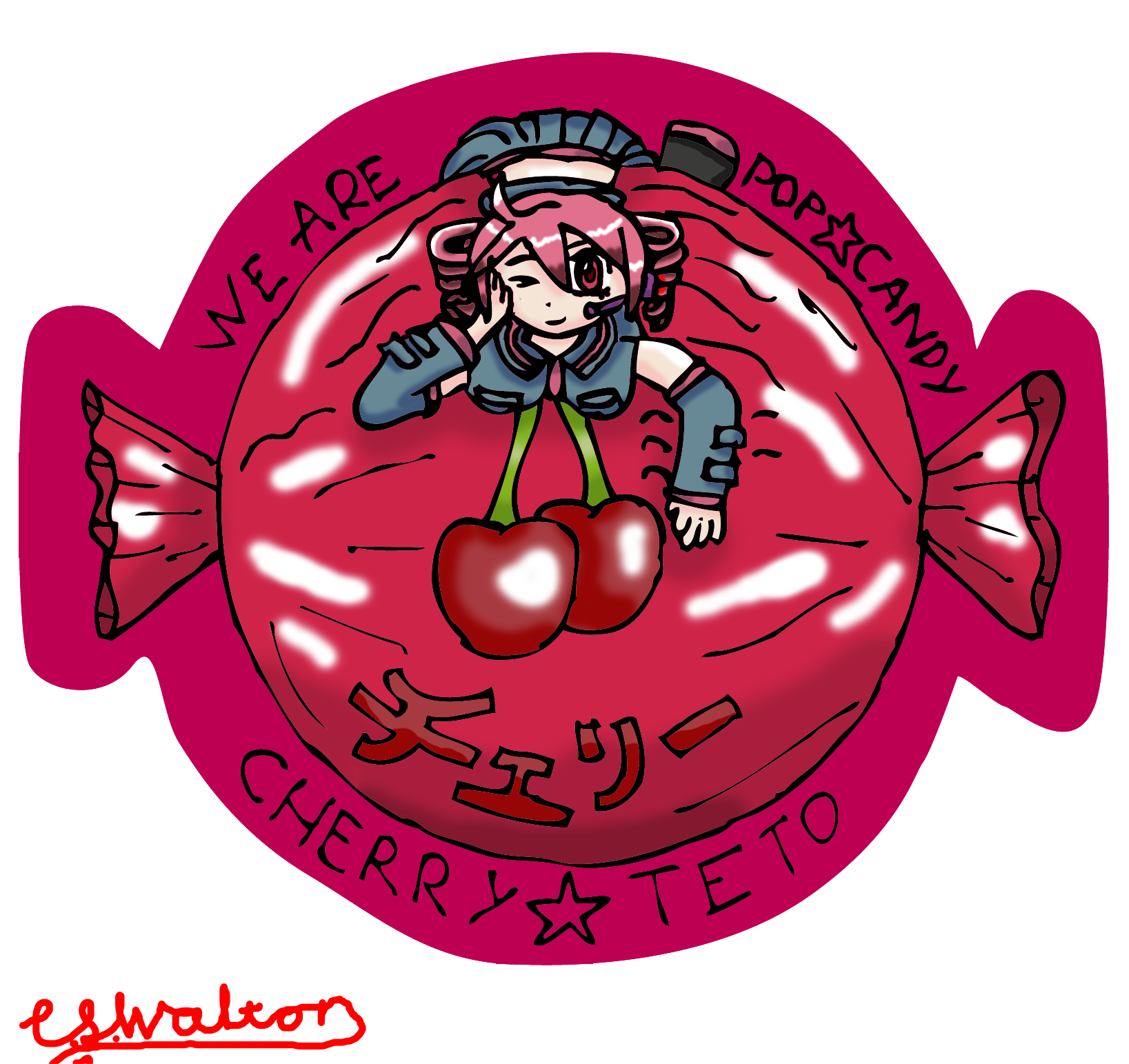 Teto Cherry by the-crazy-chibi on DeviantArt