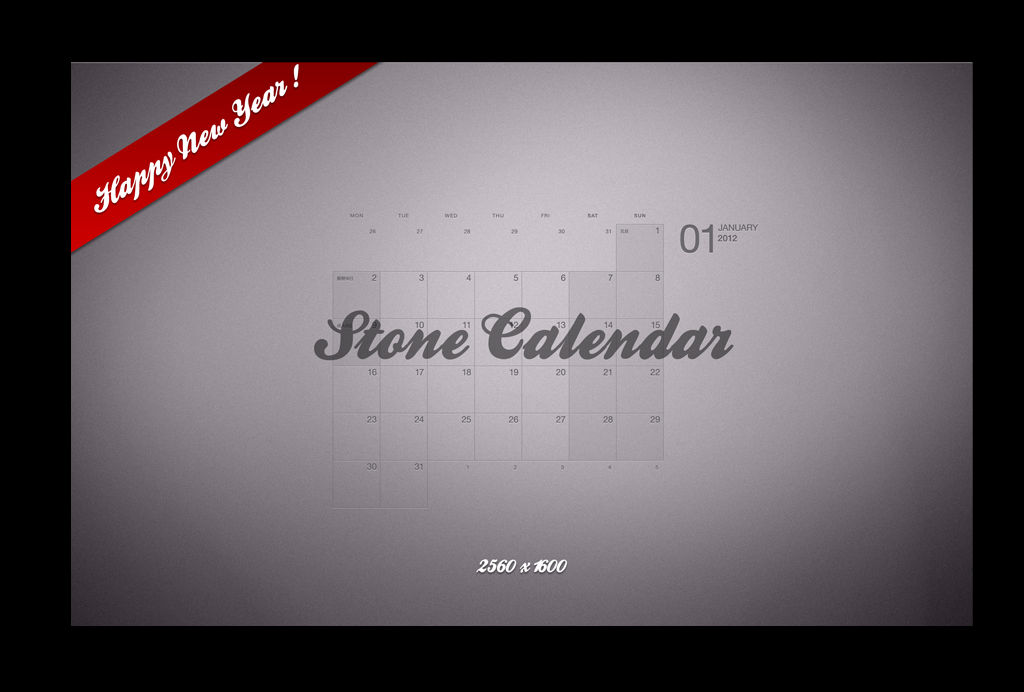 Stone Calendar 2012 by marcoSZone on DeviantArt