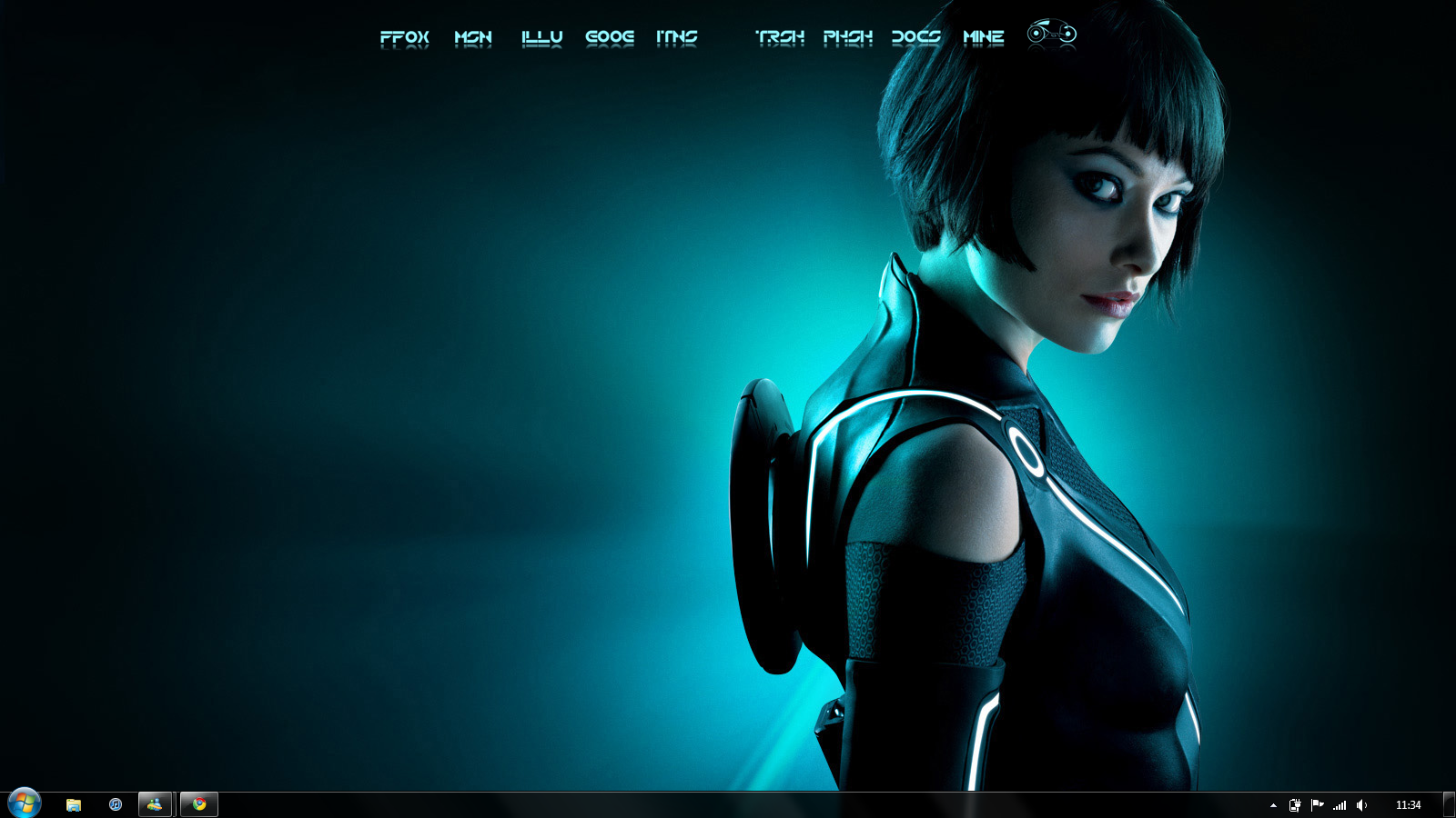 Tron Icons Rocketdock by Brobat on DeviantArt