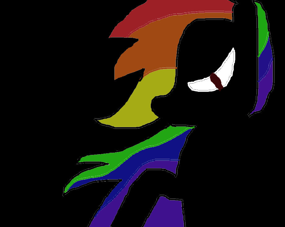 EVIL RAINBOW DASH by bonnieandchicaforeve on DeviantArt