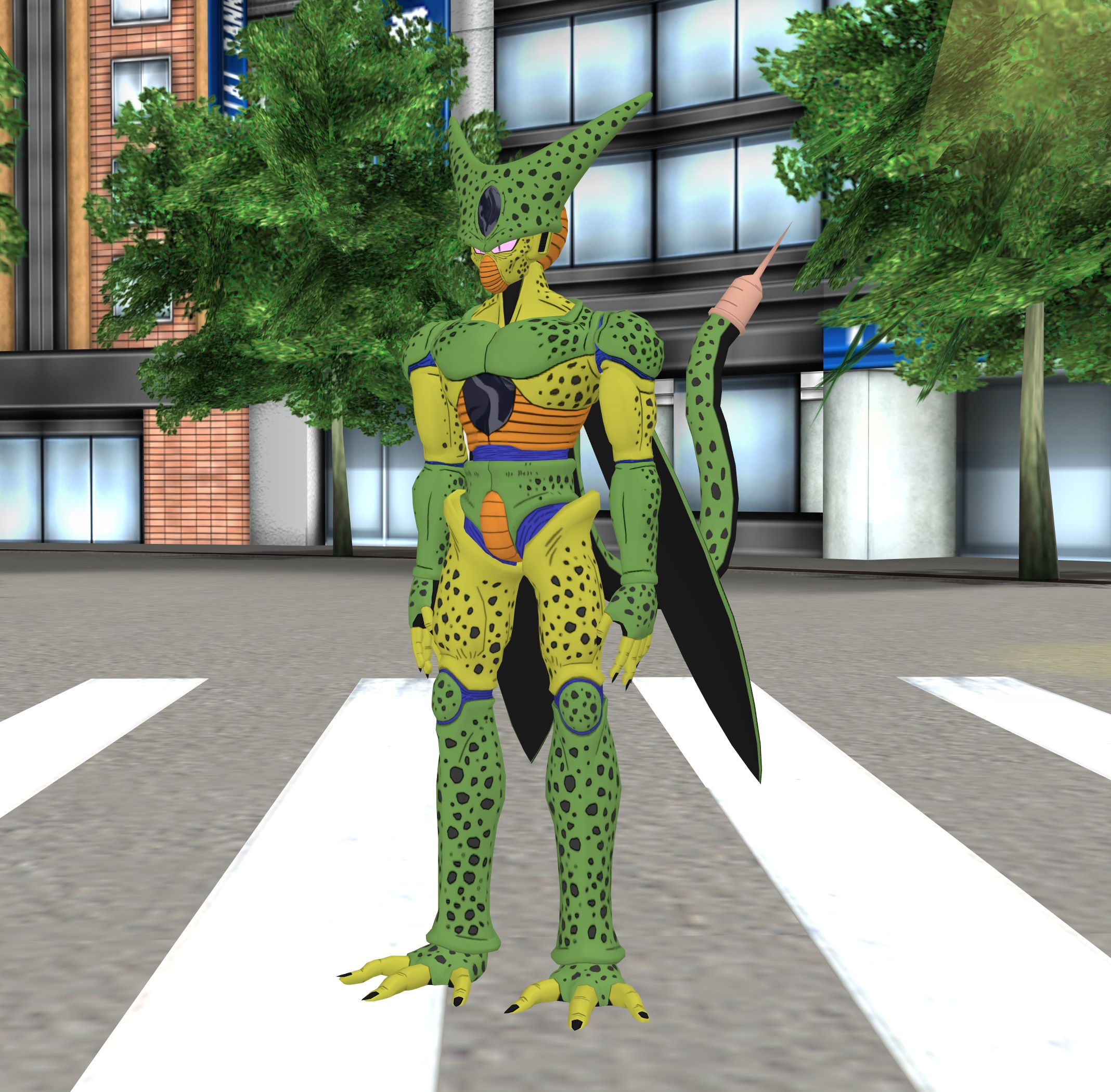 DBXV2 Imperfect Cell by unarm92 on DeviantArt