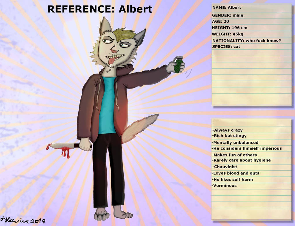 Dumb Albert (reference) by Lyzwinx on DeviantArt