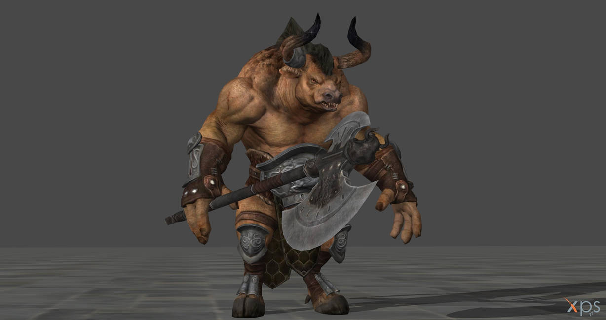 MINOTAURS (Bless) XPS by dacia3d on DeviantArt