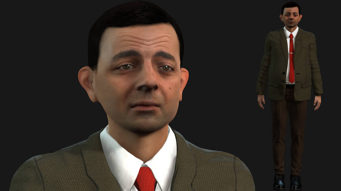 MR. BEAN character for iclone and CC3 by dacia3d on DeviantArt