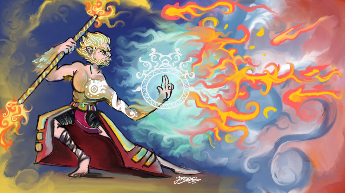 SUN WUKONG by poppindollars on DeviantArt