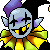 Jevil laugh icon by FlareDrawsHere on DeviantArt