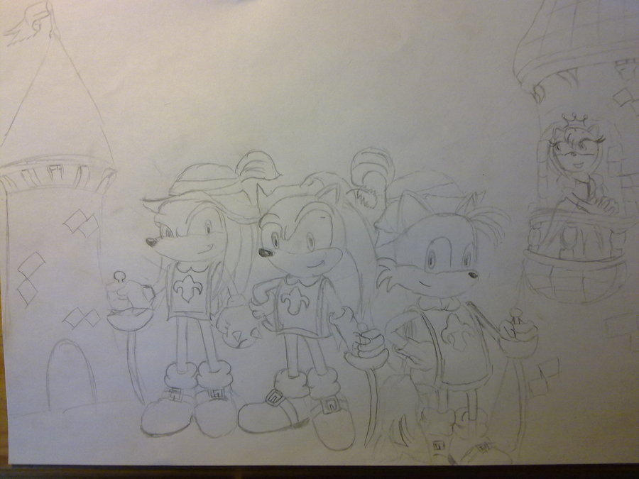 Sonic, Tails and Knuckles: The 3 Musketeers Ch 1 by GhostlyPhantazy on ...