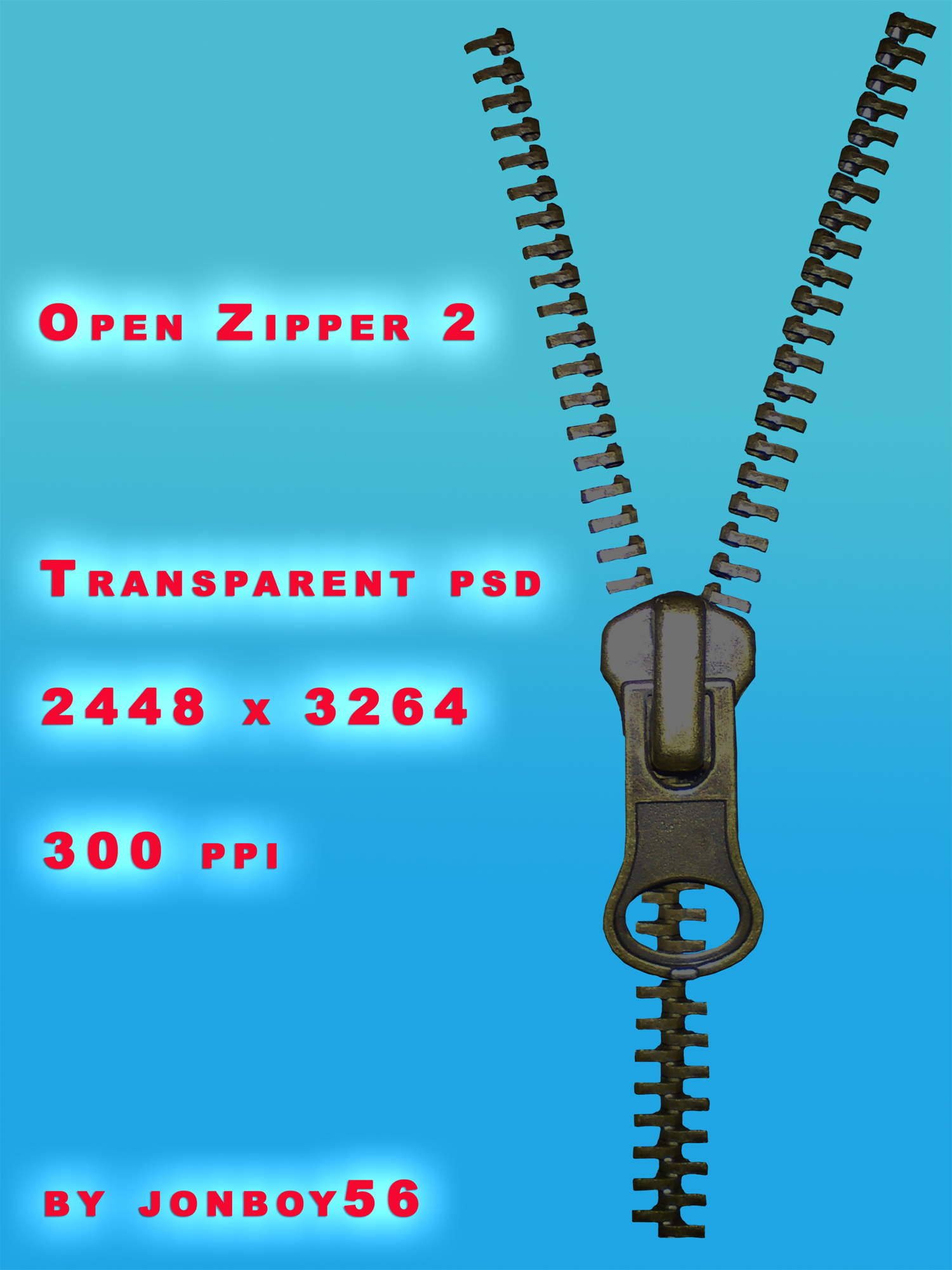 Open Zipper 02 psd by jonboy56 on DeviantArt