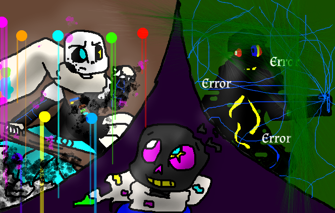 Ink, Error, and Paperjam by SereneMists on DeviantArt