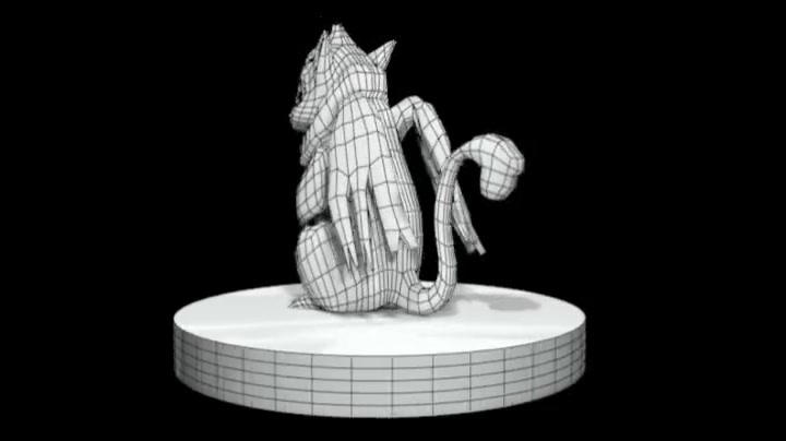 3D Character Modeling: OC, Mochi by AllysAO on DeviantArt