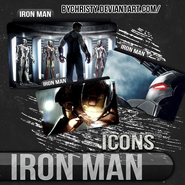 Iron Man - Pack Folders Icons by BYCHRISTY on DeviantArt