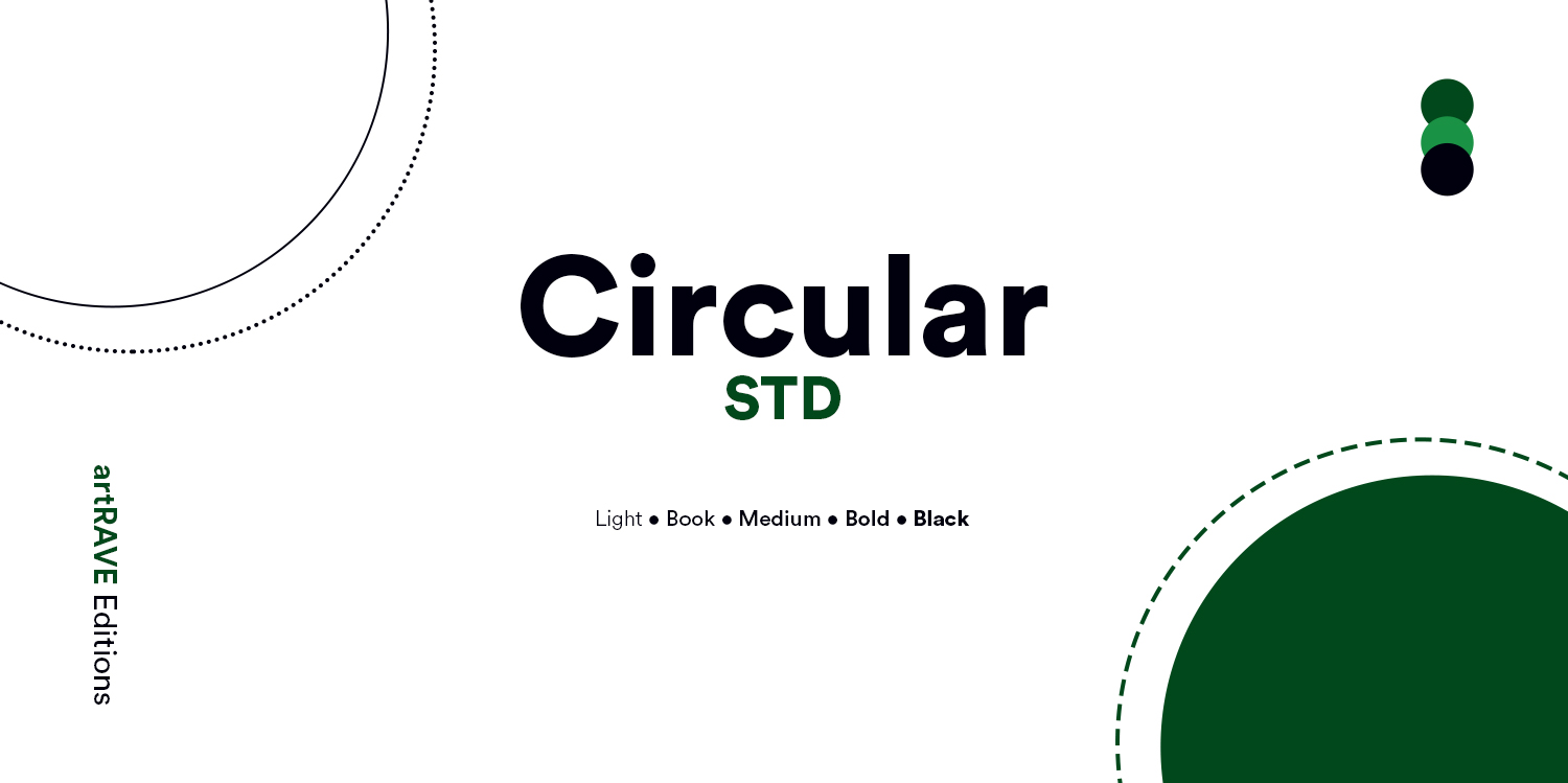 Circular STD - Spotity Font by artRaveEditions on DeviantArt