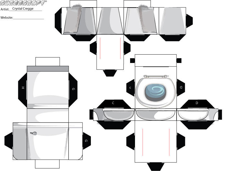 Toilet Cubbee by Crys-tal-bird on DeviantArt