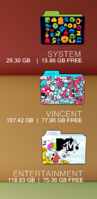 Rainmeter.HDD icon by nguyeenx on DeviantArt