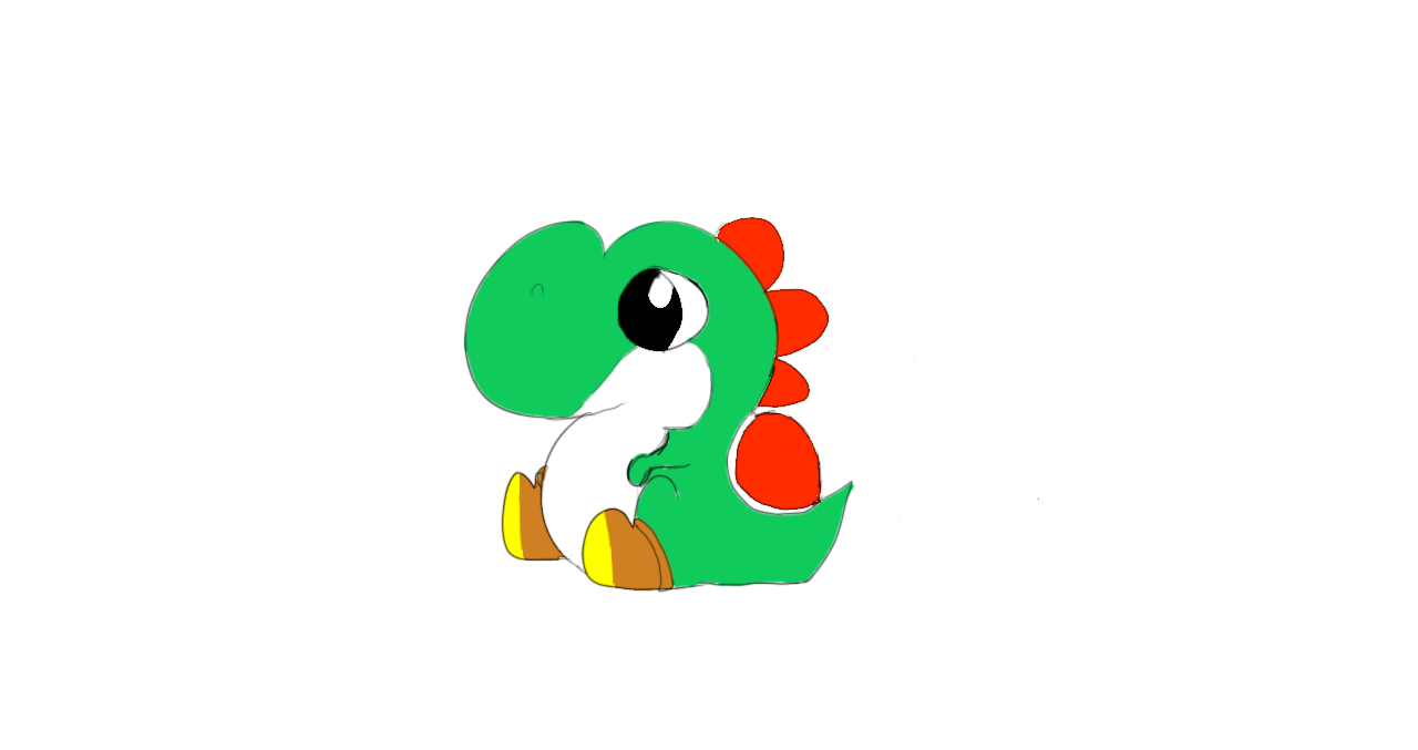 Baby Yoshi by GN-MS on DeviantArt