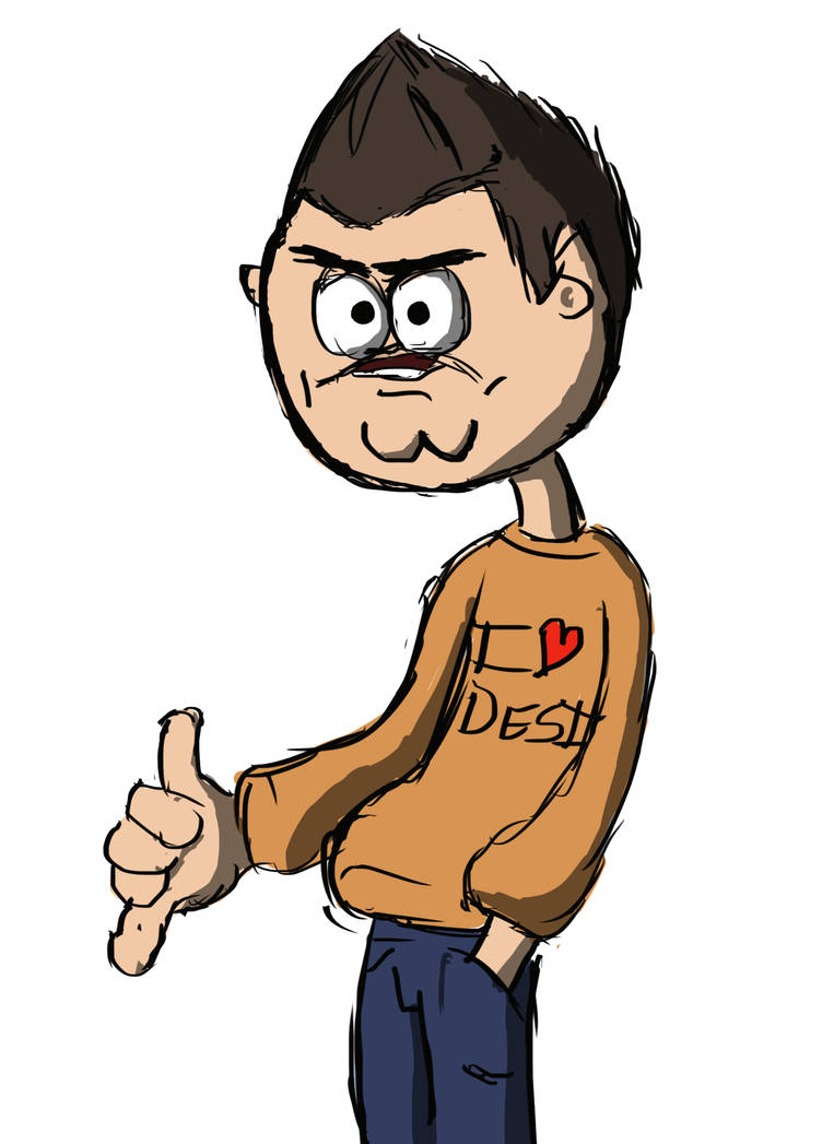 Weird Graphic Design Guy by IAmWavez on DeviantArt