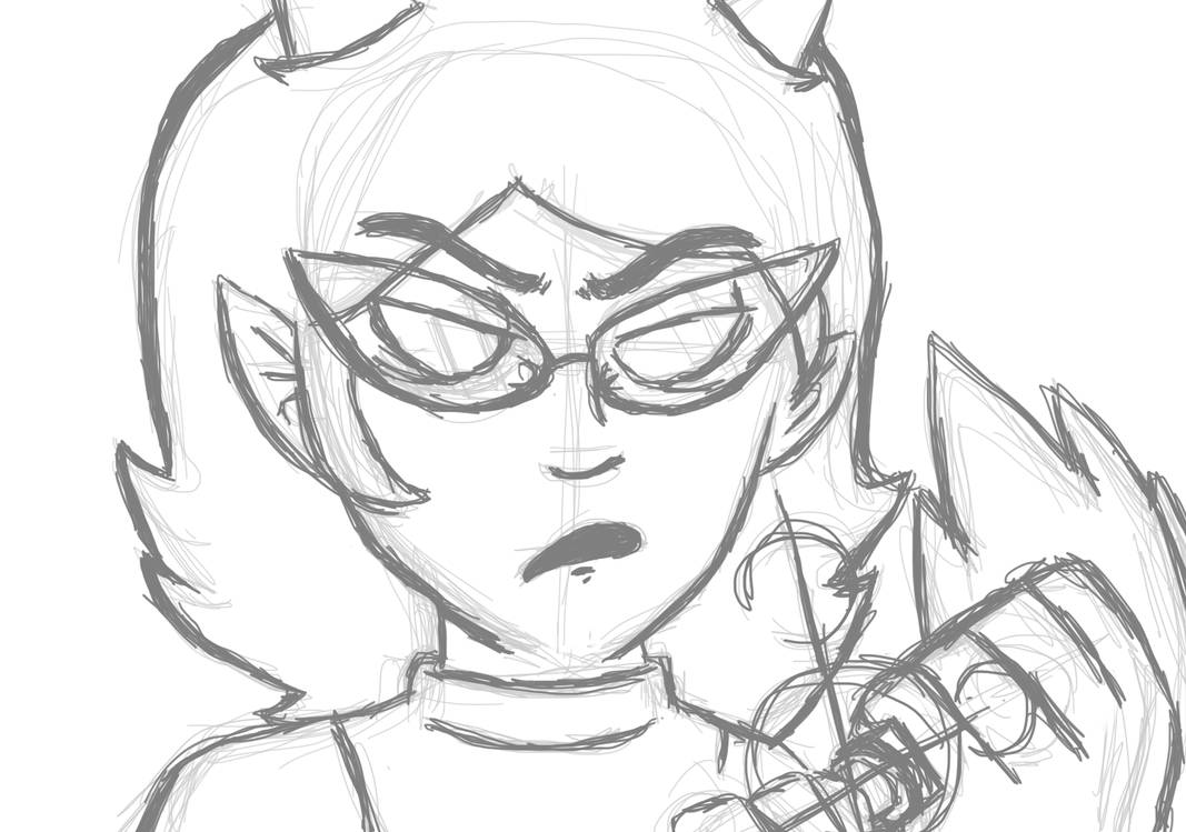 Neophyte RedGlare Line Art (Unfinished) by SkyFireArtist on DeviantArt