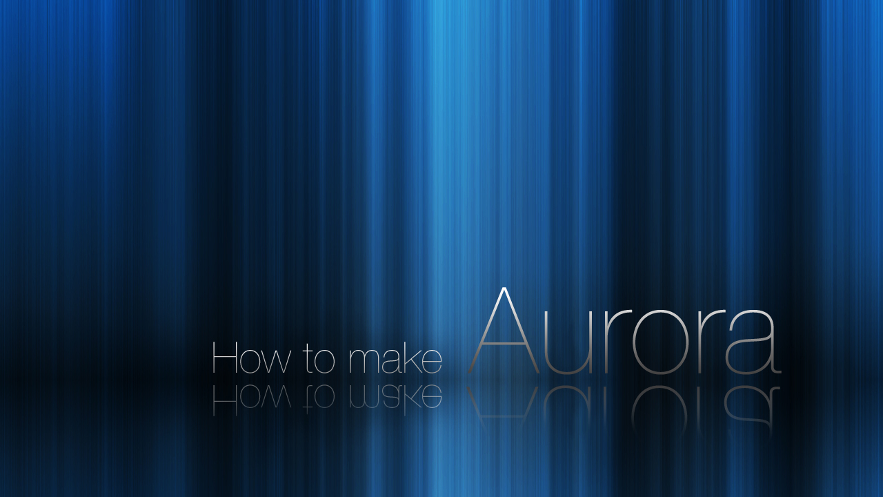 Aurora tutorial by hamzaahmed on DeviantArt