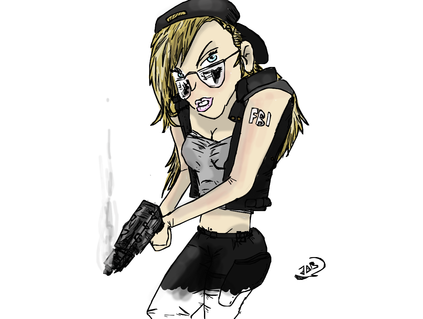Gun Girl By Jabd On Deviantart