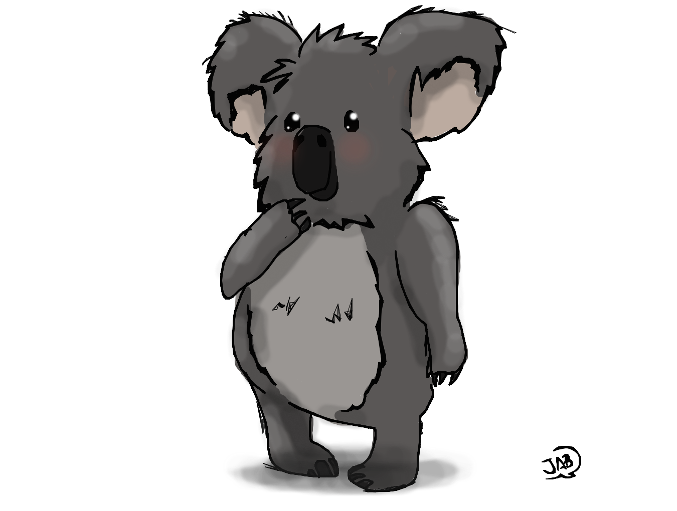 Koala by jabd on DeviantArt