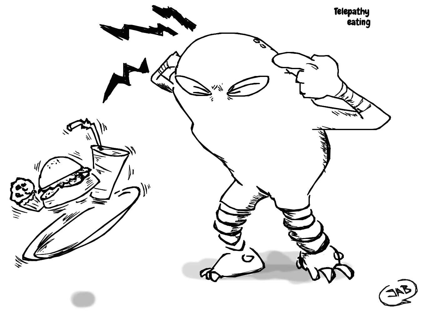 Pokemon eating by jabd on DeviantArt