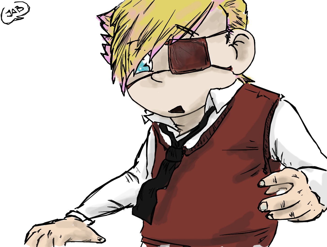 One-eye boy by jabd on DeviantArt