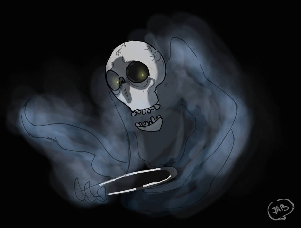 ghost skeleton by jabd on DeviantArt