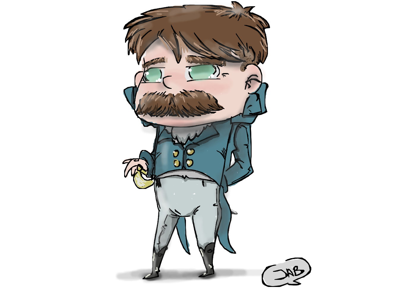 Captain chibi by jabd on DeviantArt