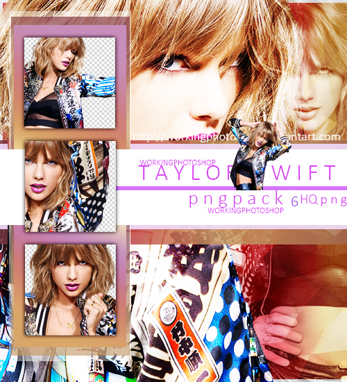 Taylor Swift - png pack #2 by WorkingPhotoshop on DeviantArt
